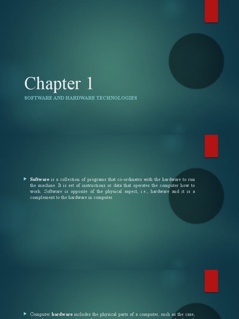 Chapter 1 - Overview of Emerging Technologies | PDF | Computing ...