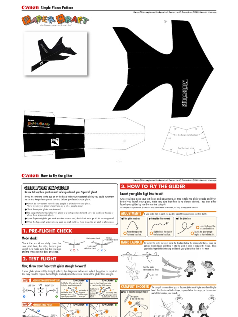 Simple Plane: Pattern: 15 15 For The Horizontal Stabilizer | PDF ...