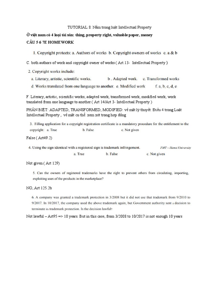 Tutorial 8 Blw | PDF