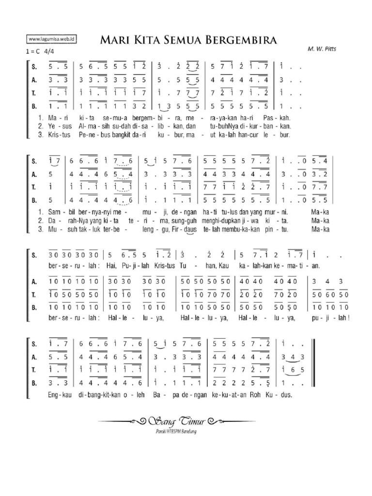 Mari Kita Semua Bergembira | PDF