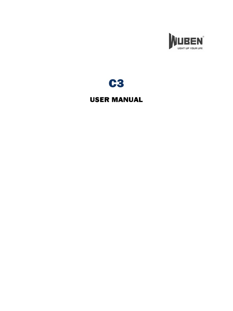 Wuben C3-EN | Download Free PDF | Electricity | Electrical Engineering