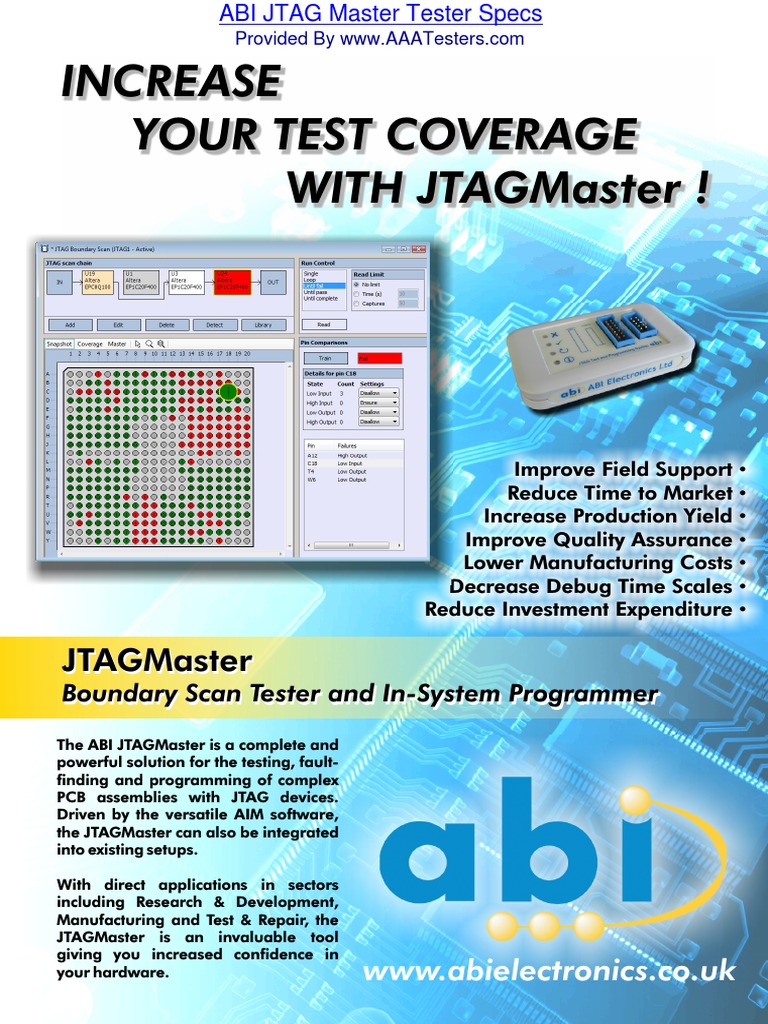 Abi Jtag Master Tester Jmtrain01 | PDF | Computer Science | Electronic ...