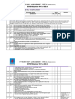 ISPS 10 - IsPS Internal Audit Checklist | PDF