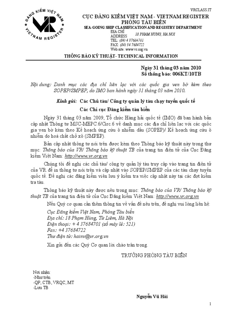 06kt - 2010 - Sopep - Smpep - 1 | PDF
