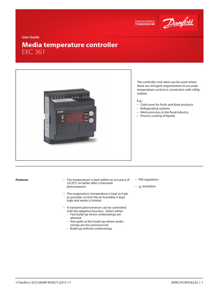 Media Temperature Controller: User Guide | PDF | Relay | Switch