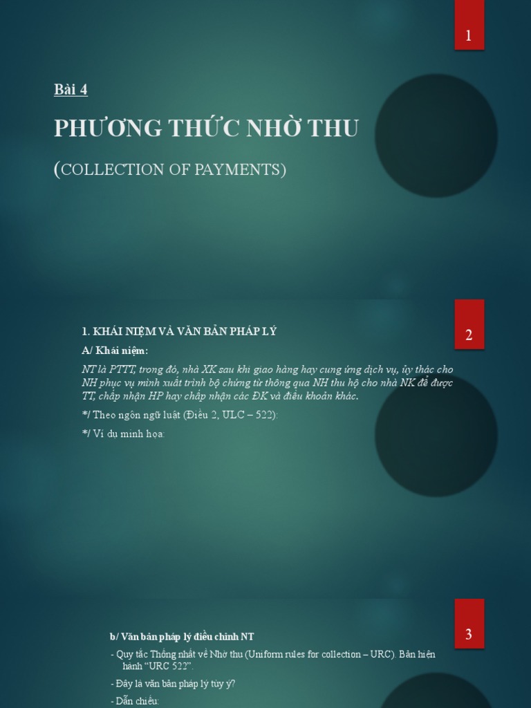 Bài 4. Phương TH C NH Thu | PDF