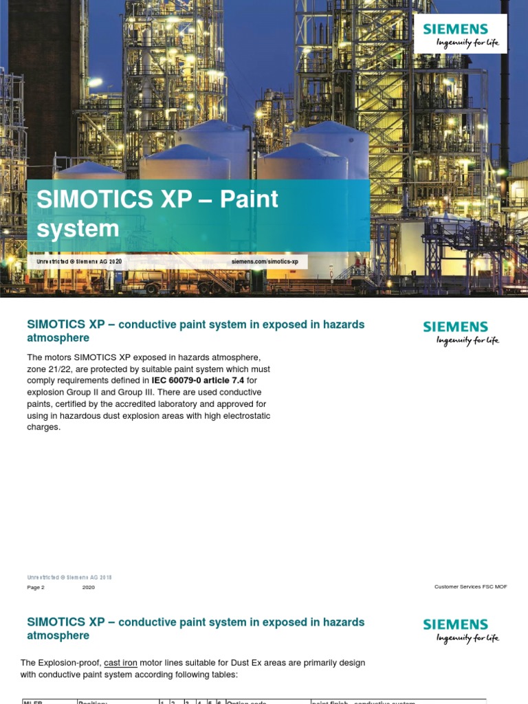 5a - Paint System - SIMENCE | PDF | Materials Science | Industrial ...