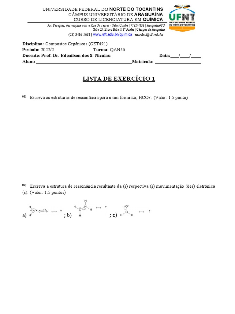 Lista Exercício 1 Comp Org-Aluno | PDF