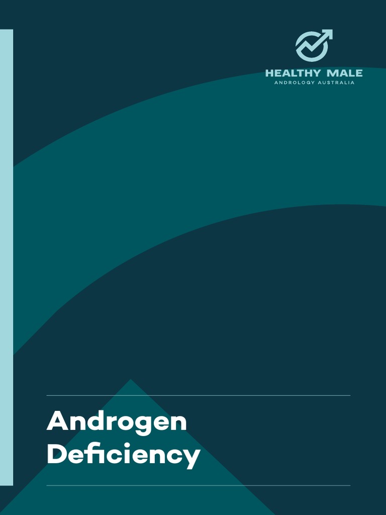 Males With Androgen Deficiency | PDF | Luteinizing Hormone | Testosterone
