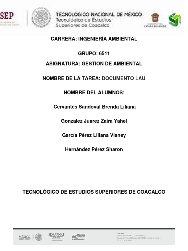 FF SEMARNAT 033 Licencia Ambiental Unica | PDF | Contaminación | Hierro
