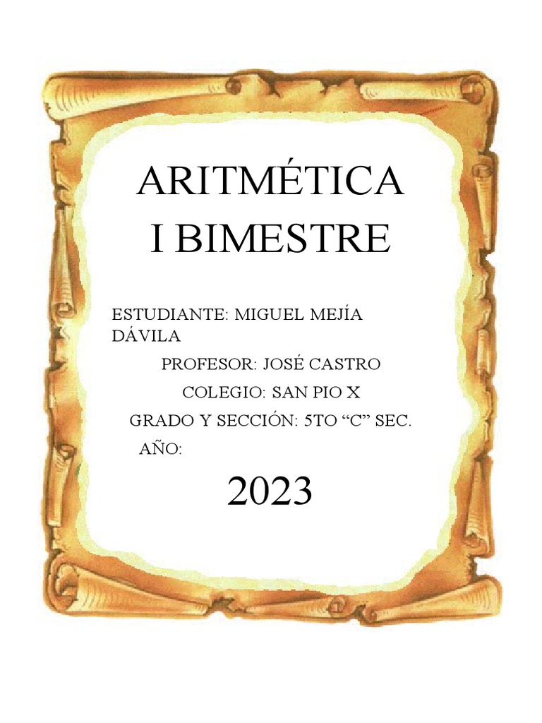 Caratulas | PDF | Matemáticas | Science
