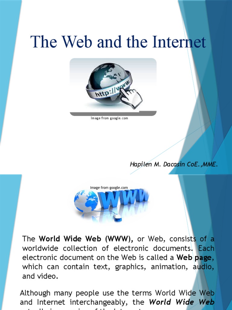 Understanding the Foundation and Evolution of the World Wide Web | PDF | World Wide Web ...