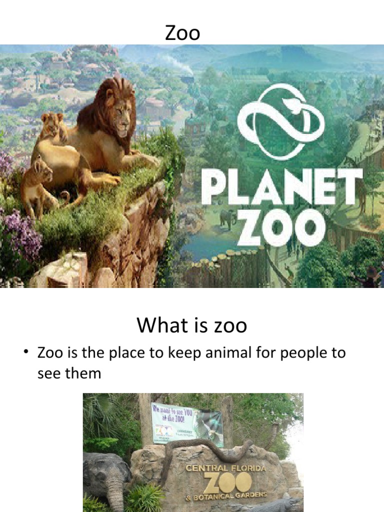 Zoo Presentation | PDF