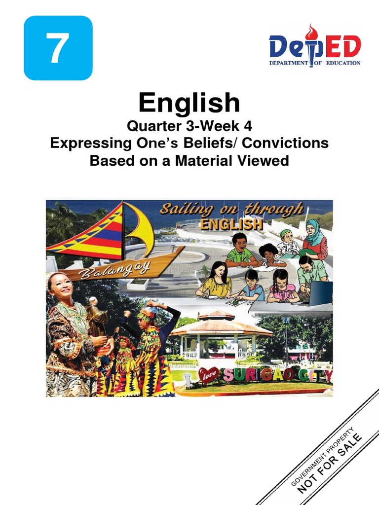 Grade 7 Q3 Module 4 Candelario Pedralba | PDF | Festival | Agriculture