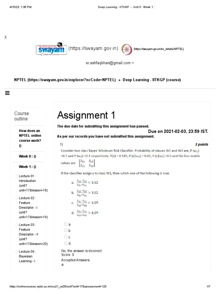 Assignment 1 | PDF | Learning | Cognition