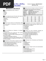 Question Bank Class 11 Biology | PDF | Meiosis | Mitosis
