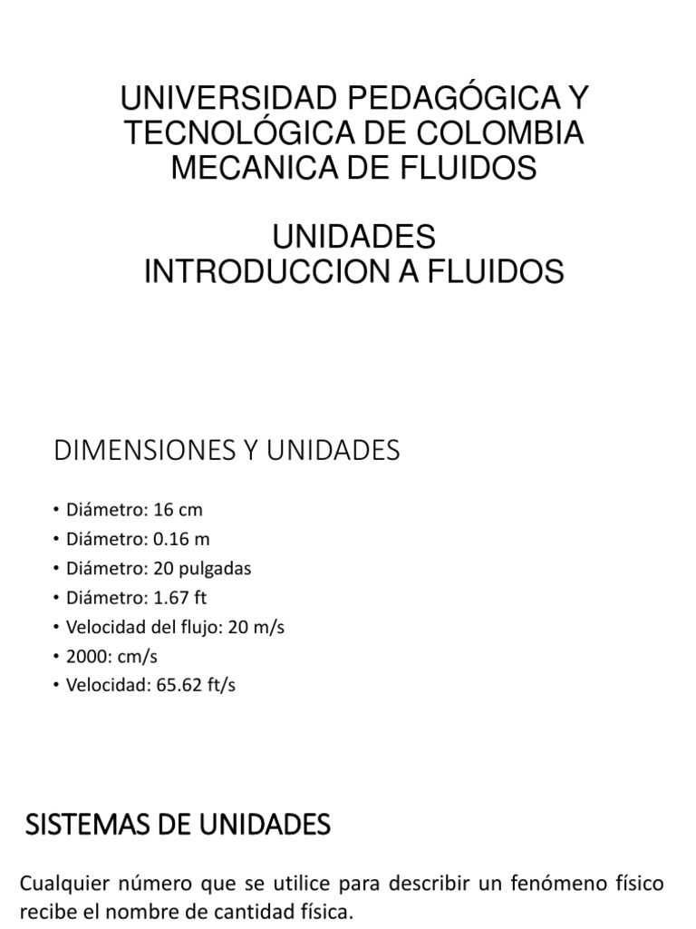 Dimensiones y Unidades | PDF | Masa | Kilogramo