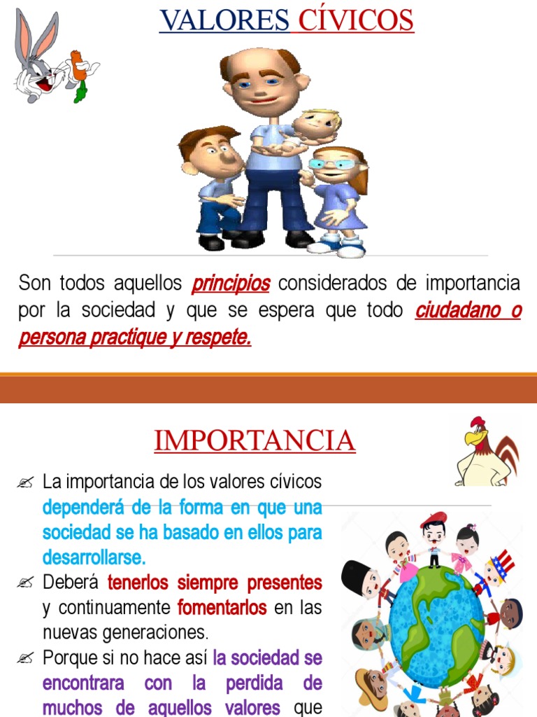 DIAPOSITIVAS VALORES CÍVICOS - CÍVICA 2018 | PDF | Tolerancia ...