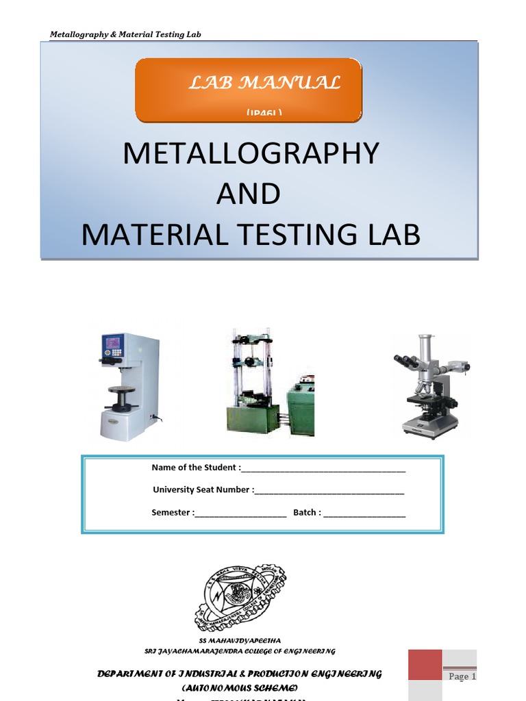 DK. BMT Lab Manual | PDF | Deformation (Engineering) | Bending