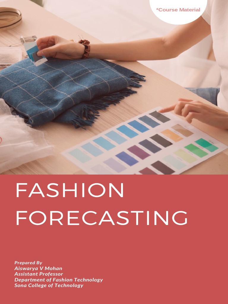 FF-Unit 1-CM | PDF | Fashion | Forecasting