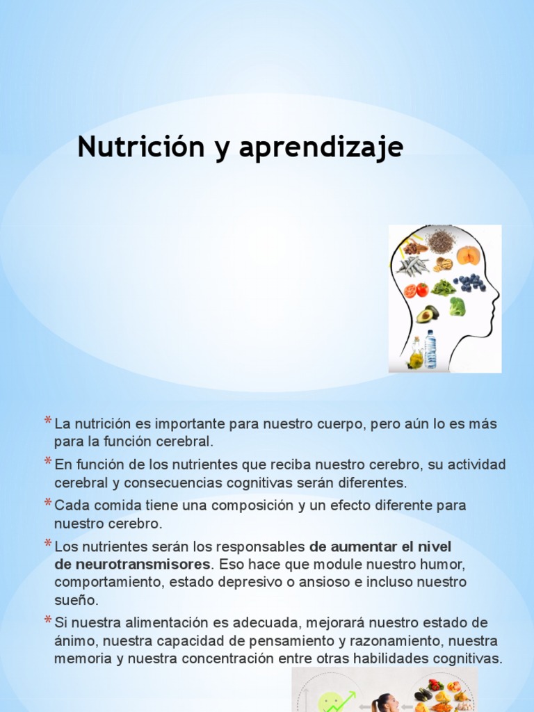 Nutricion | PDF | Cerebro | Nutrición