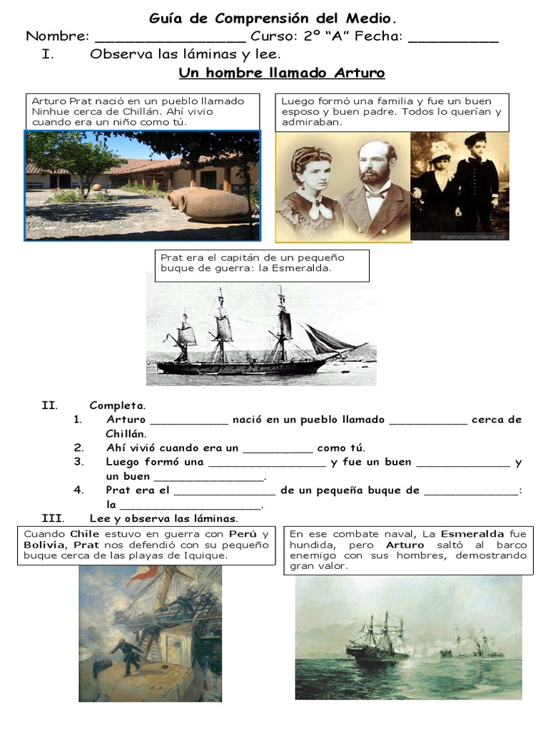 Guía de A. Prat | PDF | Guerra Naval | Buques