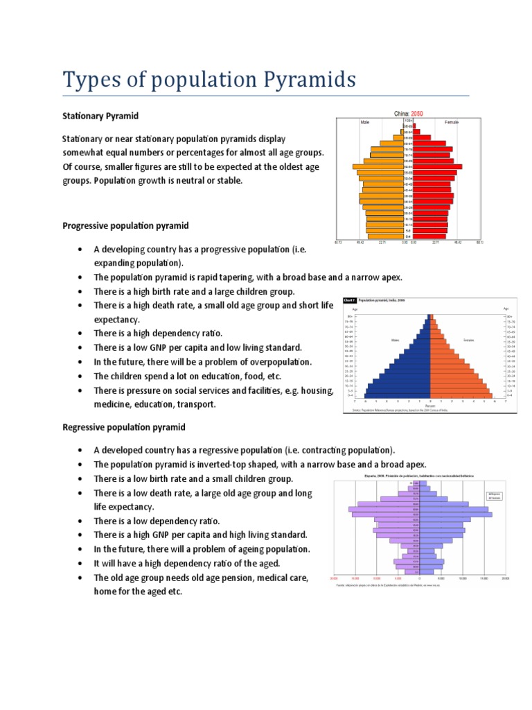 Types of Population Pyramids Explained | PDF | Self-Improvement | Wellness