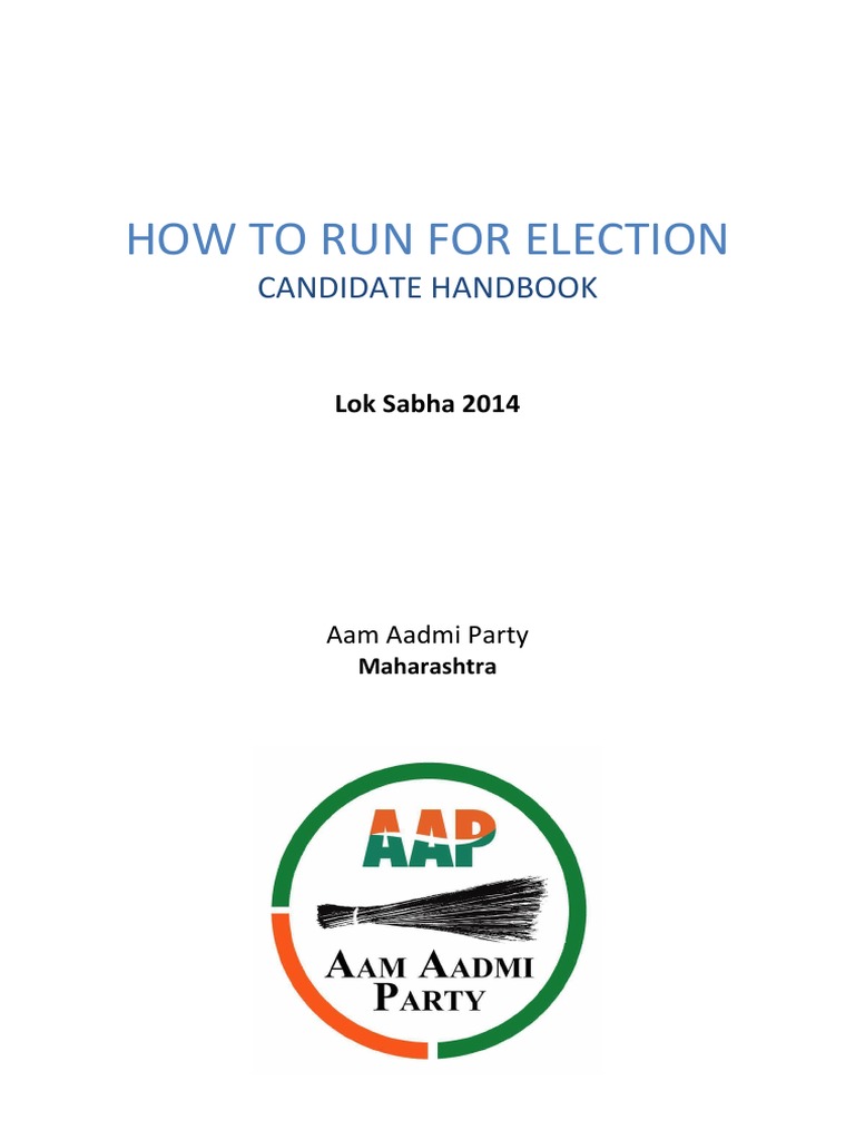How To Run For Election Download Free Pdf Elections