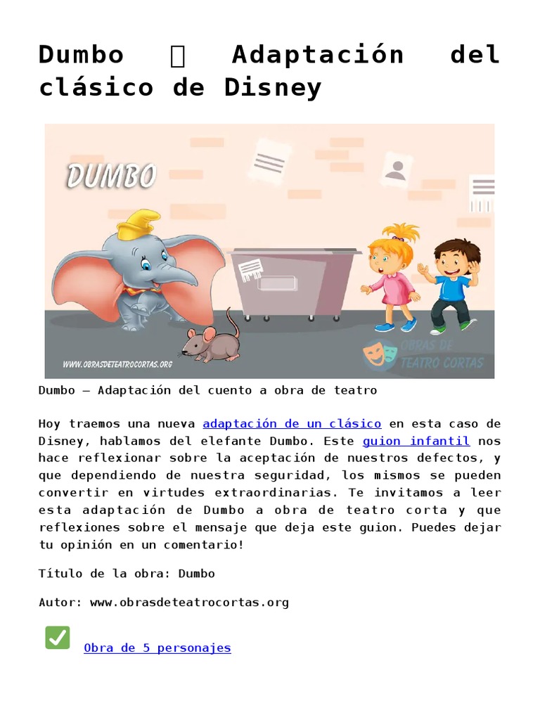 Dumbo | PDF