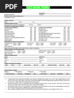 Excavation Work Permit Template | PDF