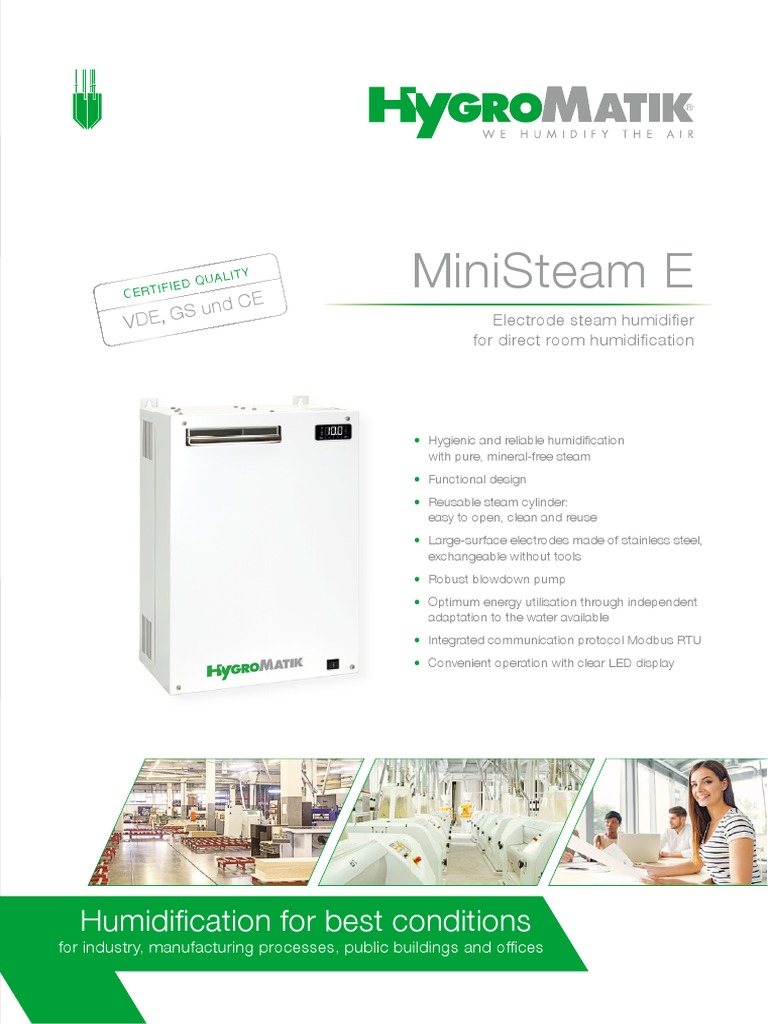 Hygromatik ministeamebrochureenweb | PDF | Manufactured Goods ...