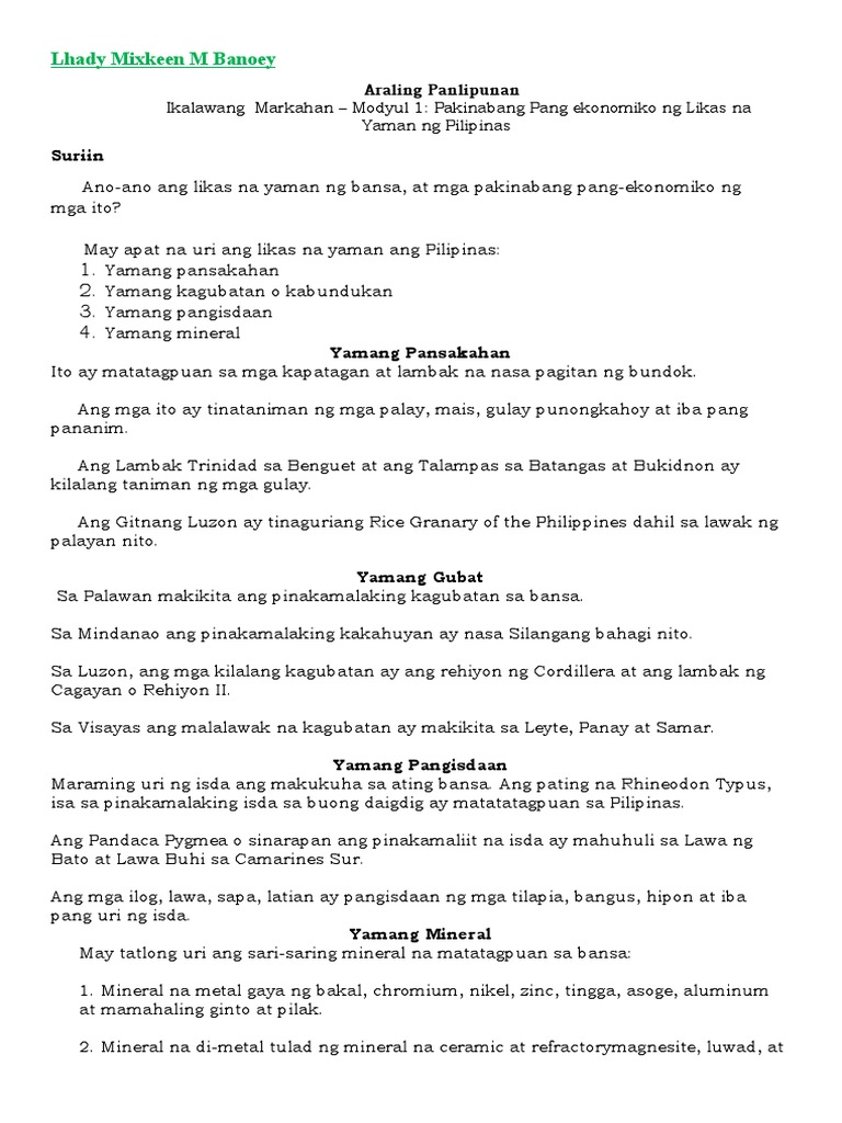 AP4 - Q2 - Mod1 | PDF