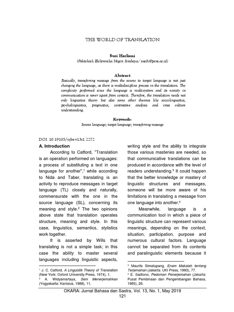 Understanding Translation Complexity | PDF | Translations | Linguistics