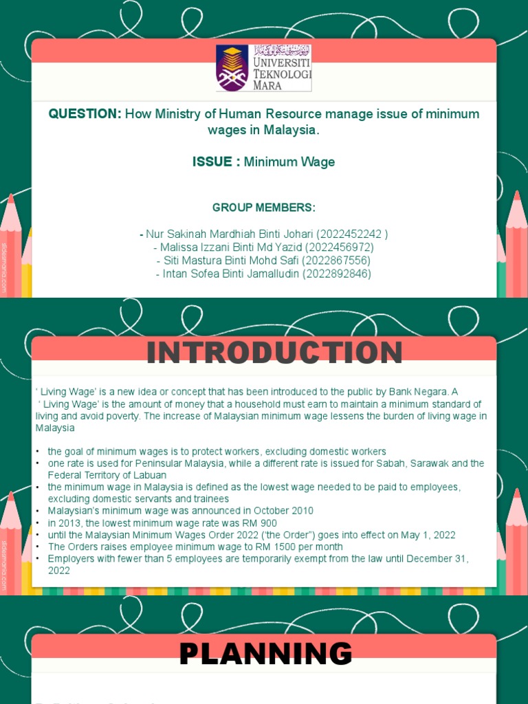 Pad101 (Minimum Wage Issue) | PDF | Cost Of Living | Employment