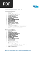 SAP MM Topics-List | PDF