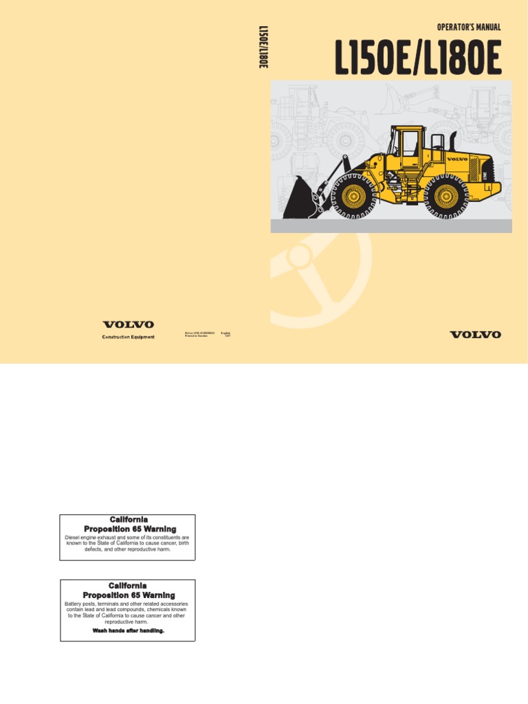 L150E Operators Manual | PDF | Throttle | Electromagnetic Compatibility