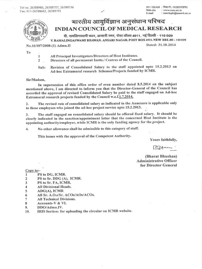 project staff ICMR 1 | PDF