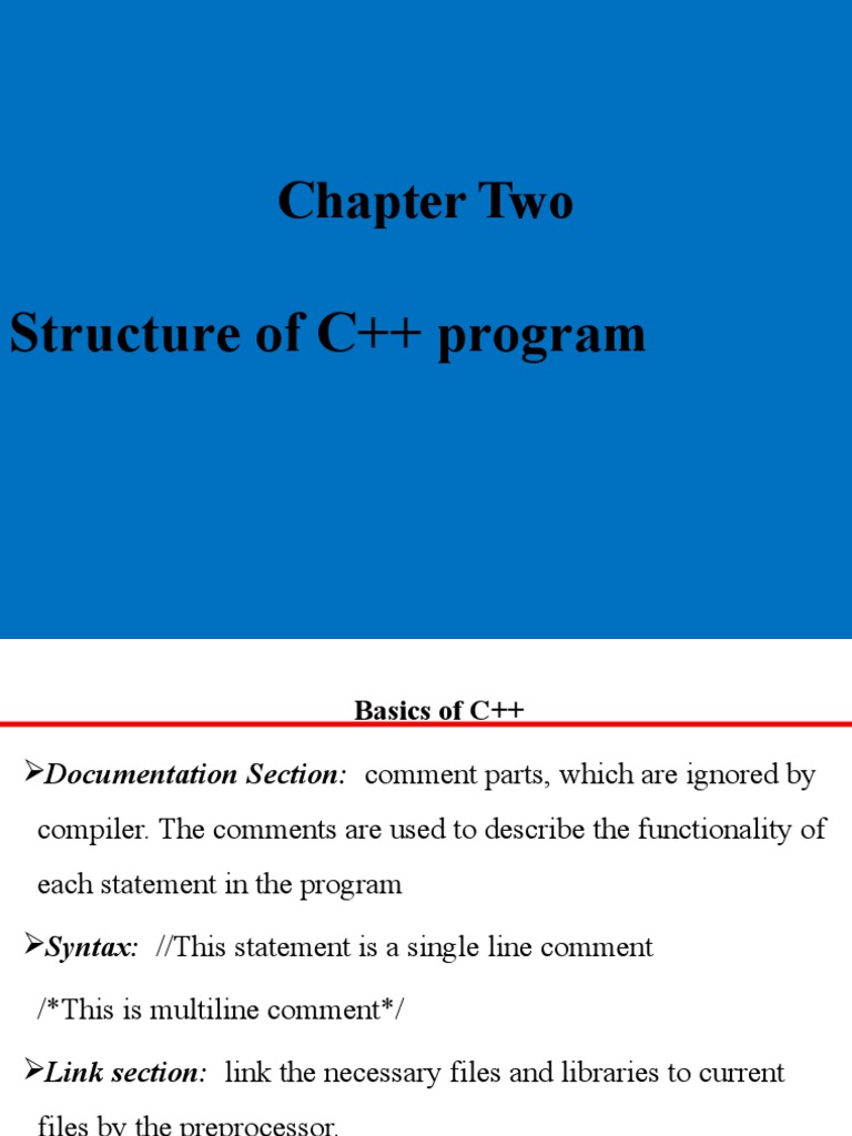 Brief Note of C++ CH | PDF | Control Flow | Computer Program