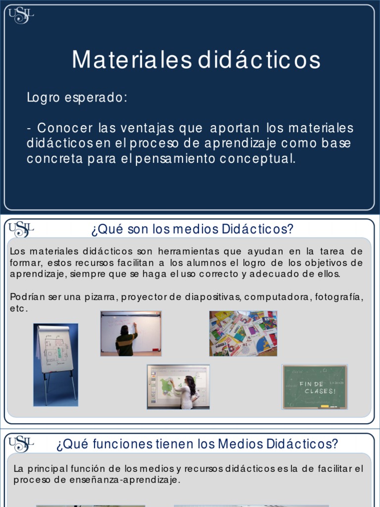 Materiales Didacticos | Descargar gratis PDF | Enseñando | Aprendizaje