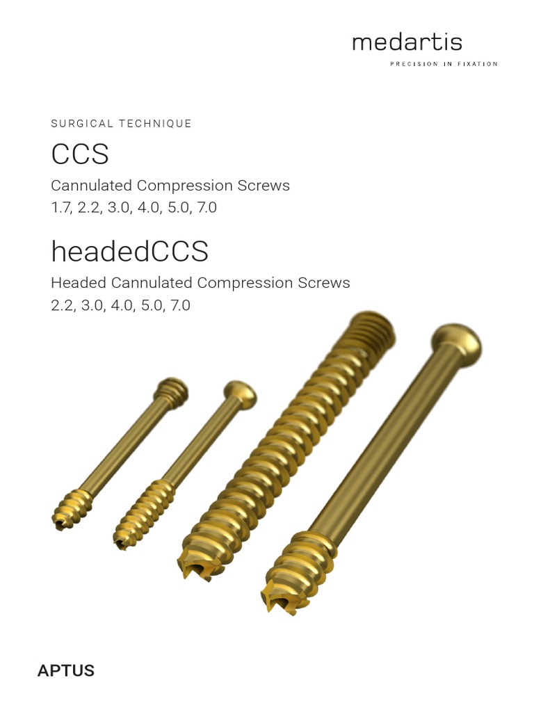 CCS Medartis | PDF | Screw | Implant (Medicine)