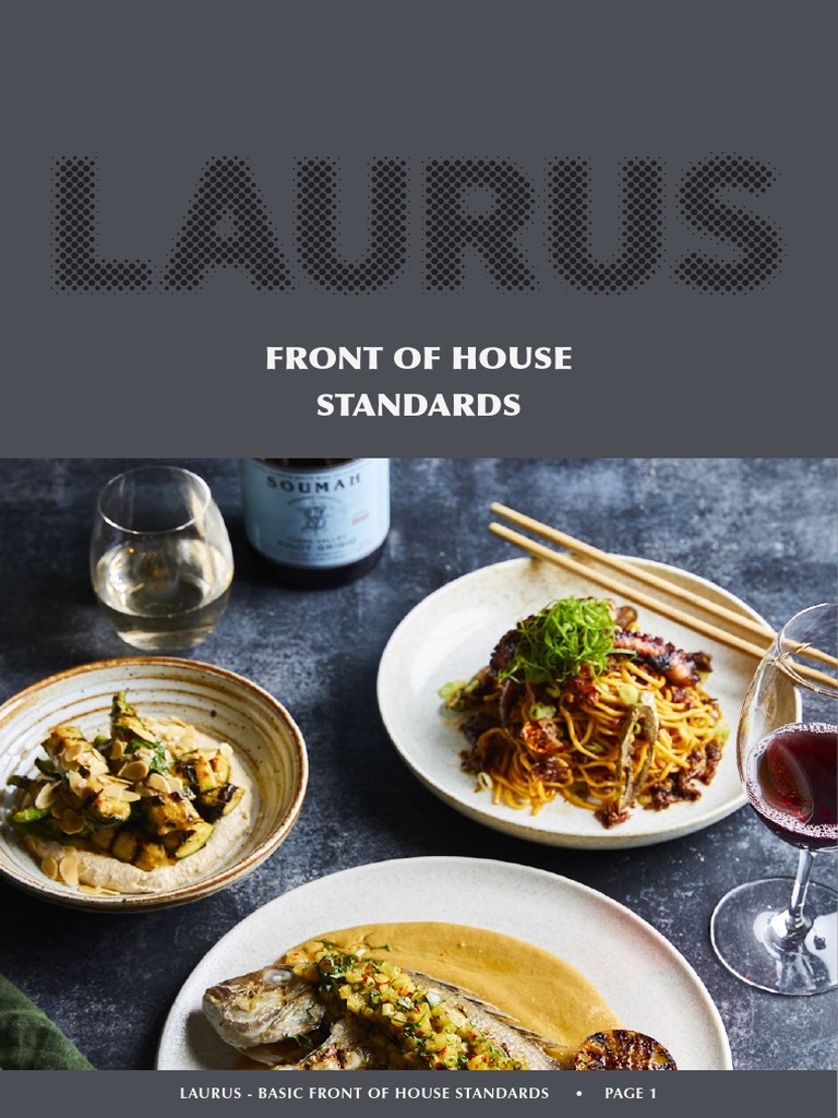 Front of House Service Standards | PDF | Waiting Staff