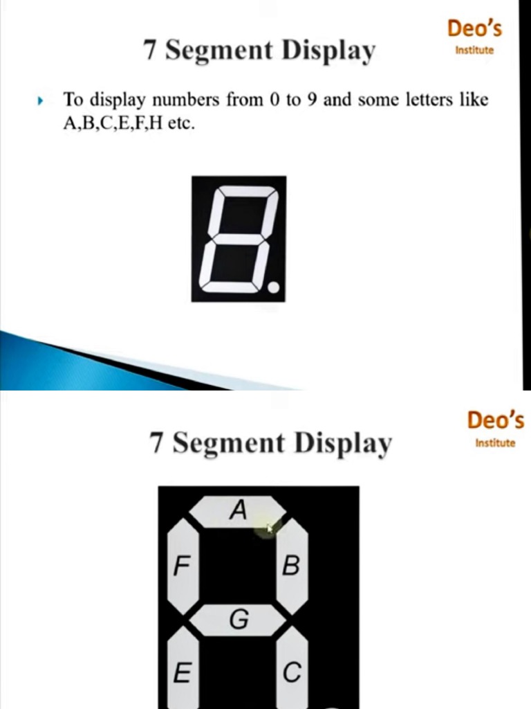 Alp For 7 Segment Display | PDF
