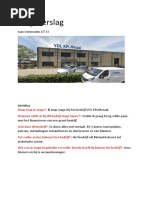 Voorbeeld Stageverslag | PDF