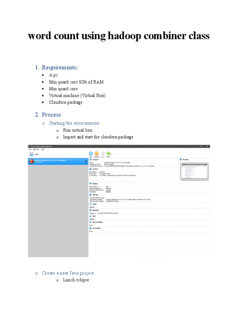 Word Count Using Hadoop Combiner Class Pdf
