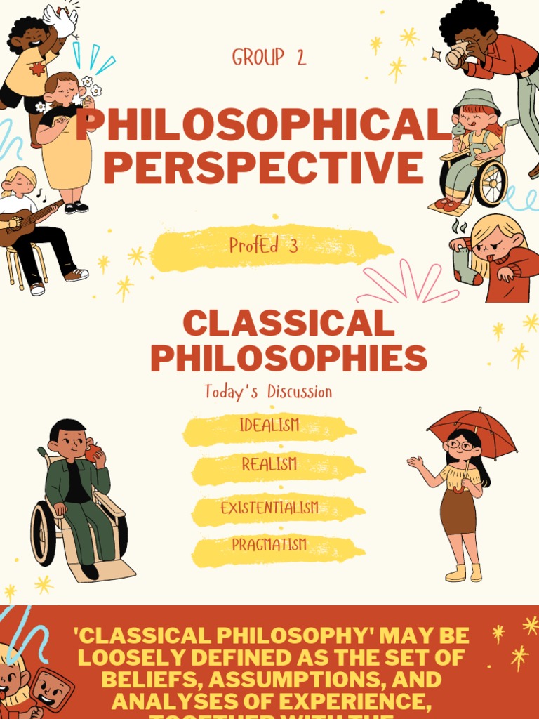 Philosophical Perspective | PDF | Pragmatism | Idealism