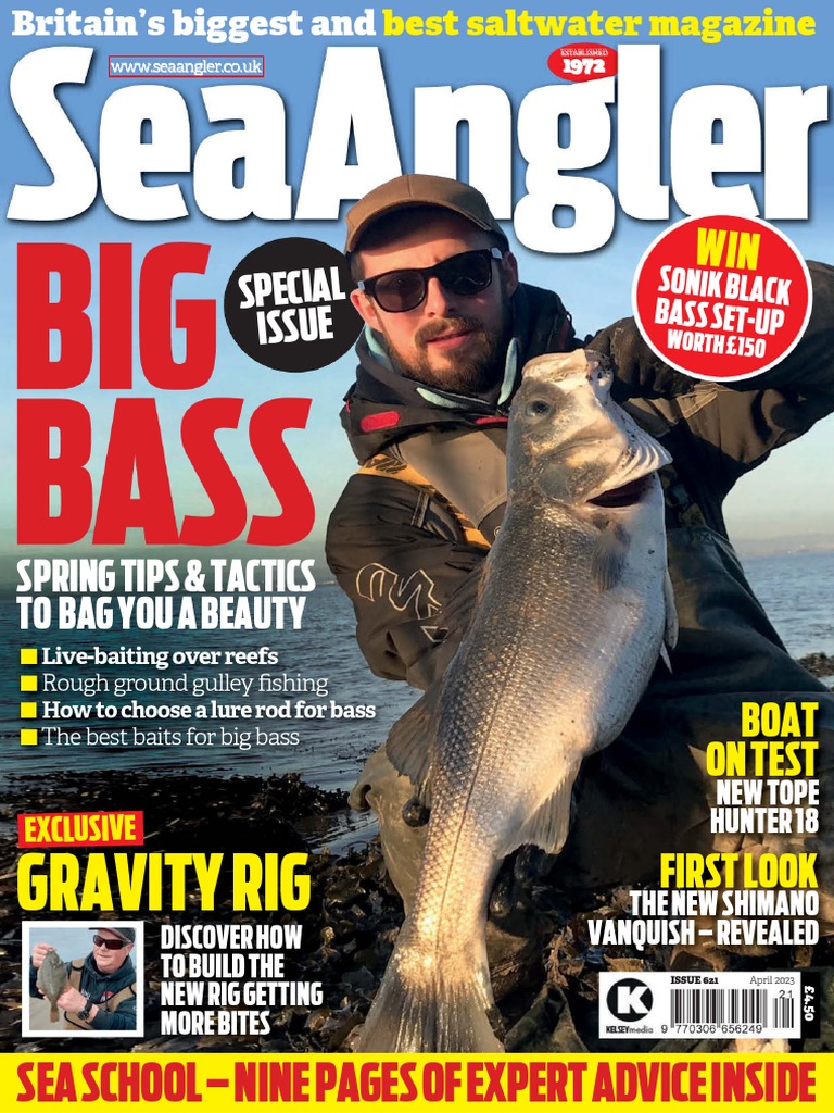Sea Angler - Issue 621, April 2023 | PDF | Angling | Fishing Rod