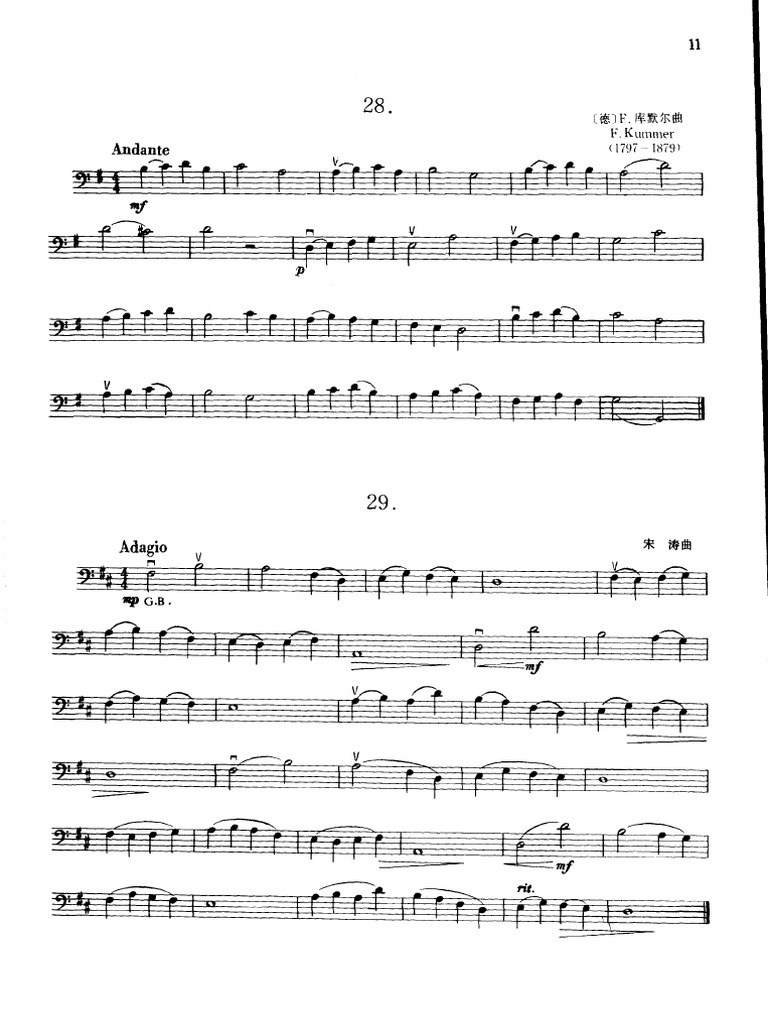Cello Practice 28-29 | PDF