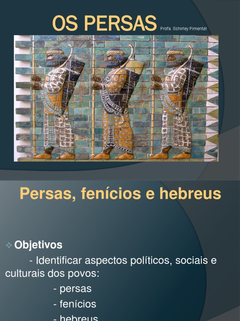 Os povos do Oriente Médio antigo: persas, fenícios e hebreus | PDF | Império Aquemênida | Reino ...