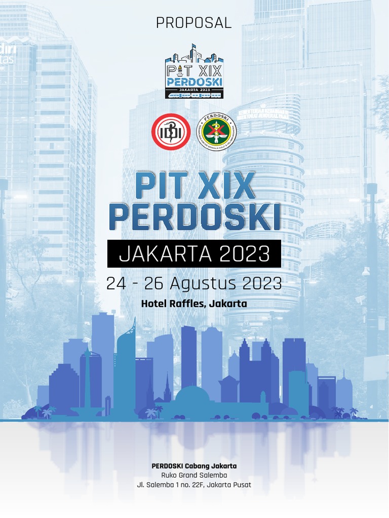 PIT XIX PERDOSKI 2023: Jakarta | PDF