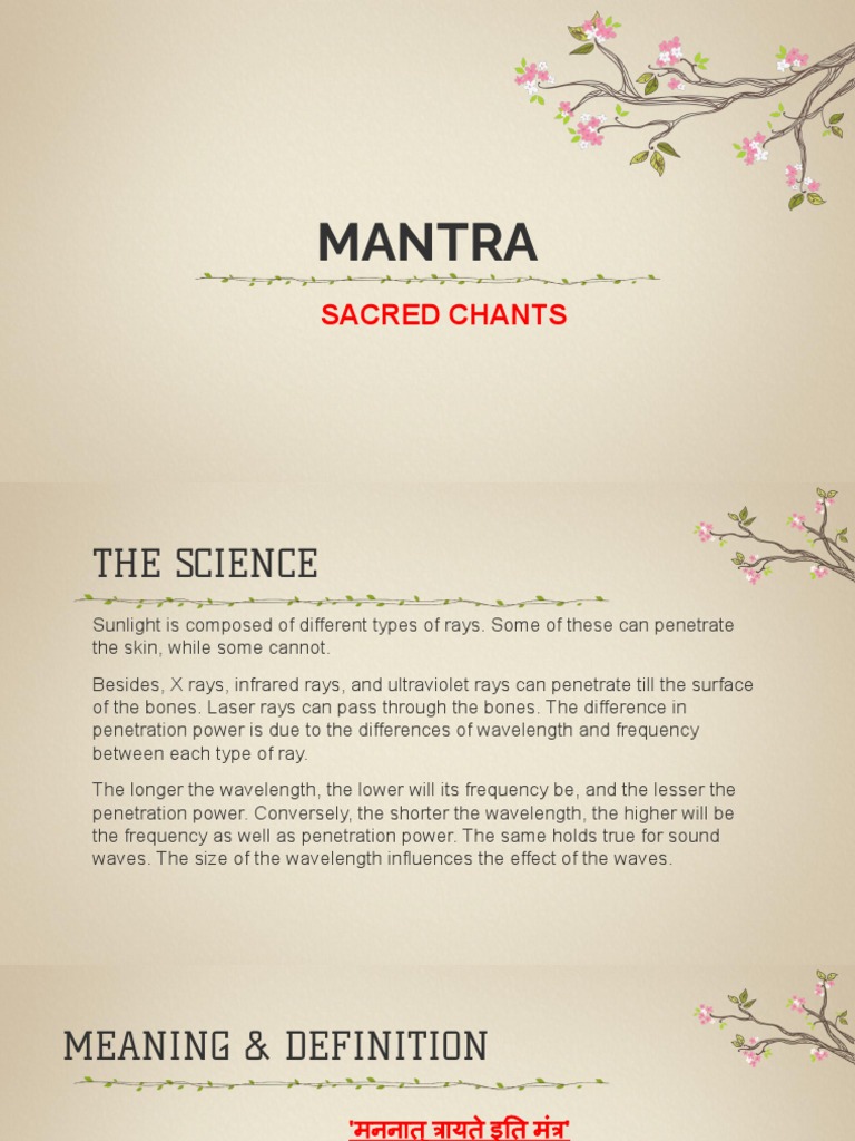 Mantra | PDF | Mantra | Religious Belief And Doctrine